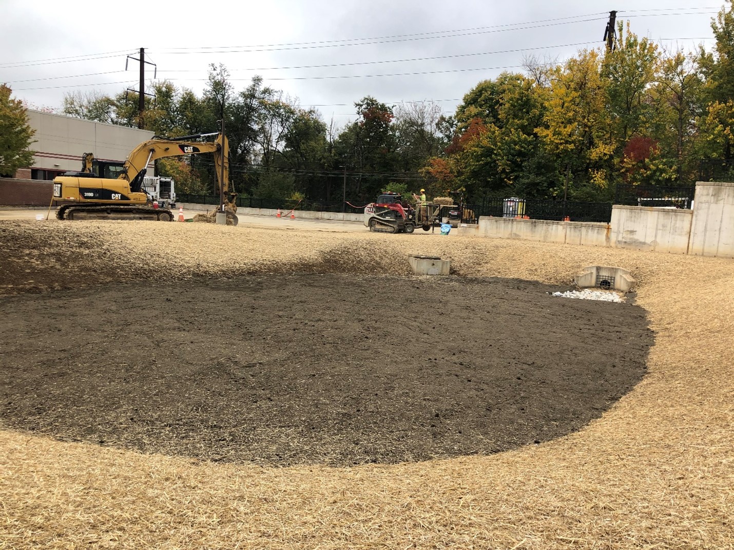 Basin Repair at Chester County Technical College · Earth Engineering ...